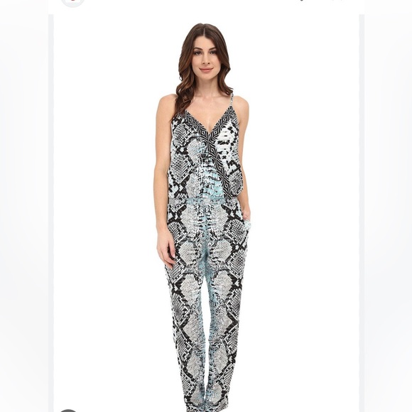 Hale Bob | Pants & Jumpsuits | Hale Bob Snake Print Jumpsuit | Poshmark